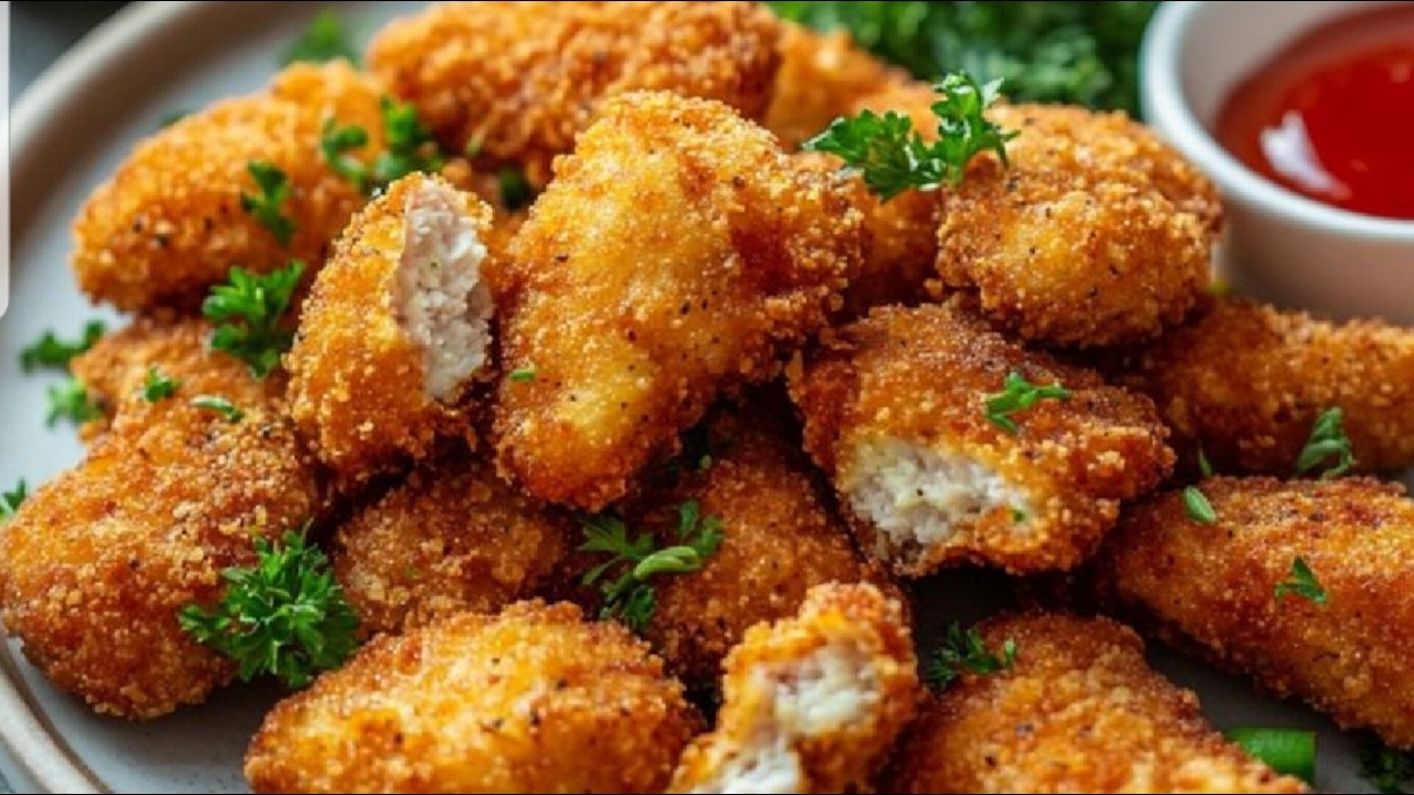 Crispy Chicken Nuggets (Homemade Recipe)/ How To Make Nuggets At Home ...