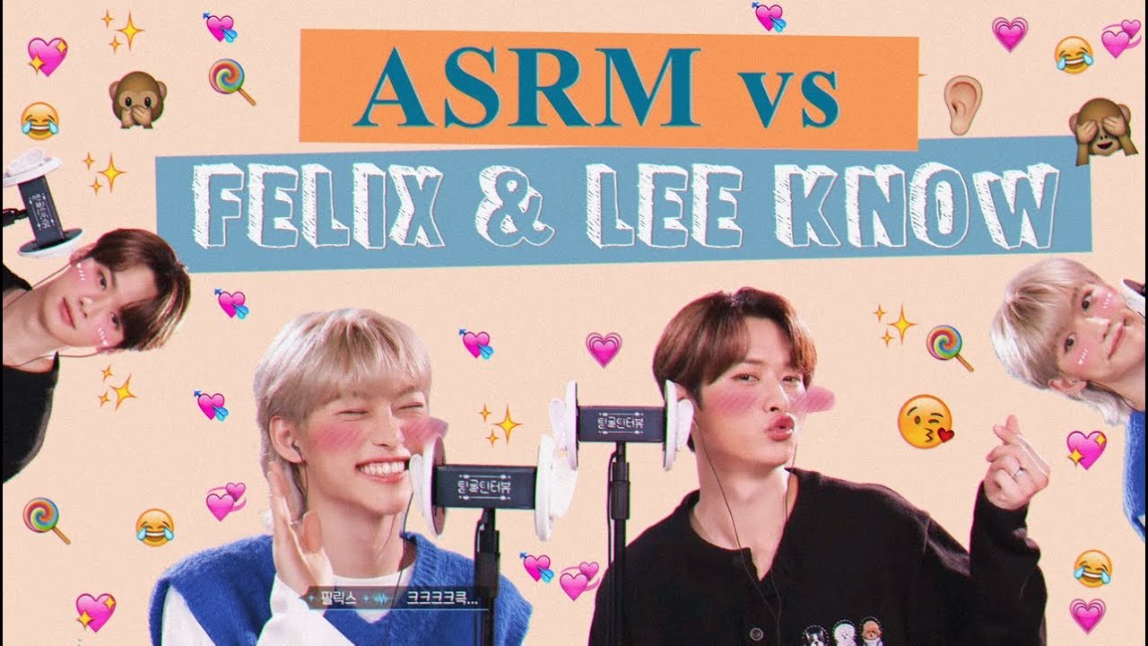 ASMR vs Felix & Lee Know - YouTube