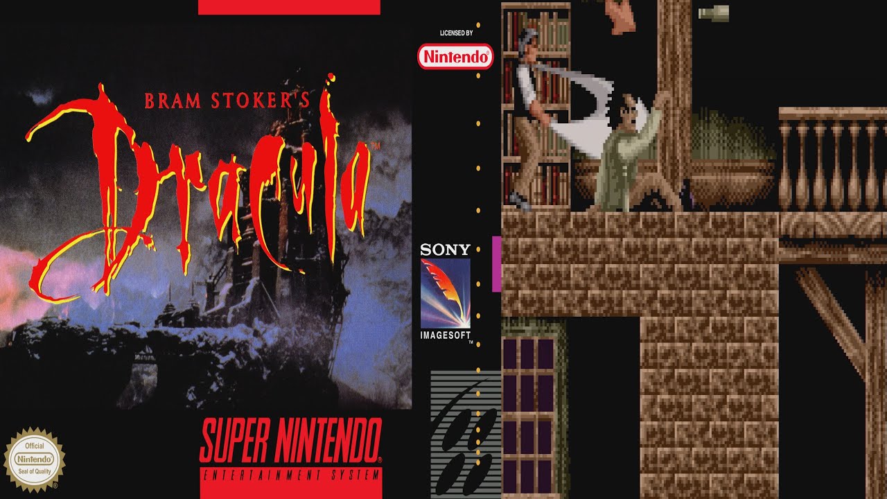 Bram Stoker's Dracula (SNES) Playthrough - YouTube