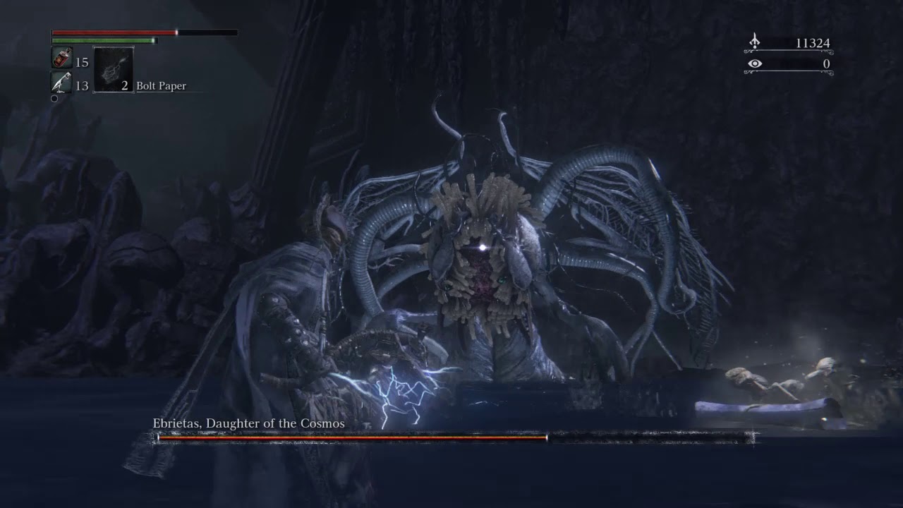 Bloodborne Gameplay: Beating Ebrietas. - YouTube