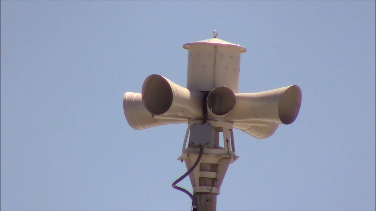 Sentry 10V Siren Test Wellington, OH 7/7/18 - YouTube