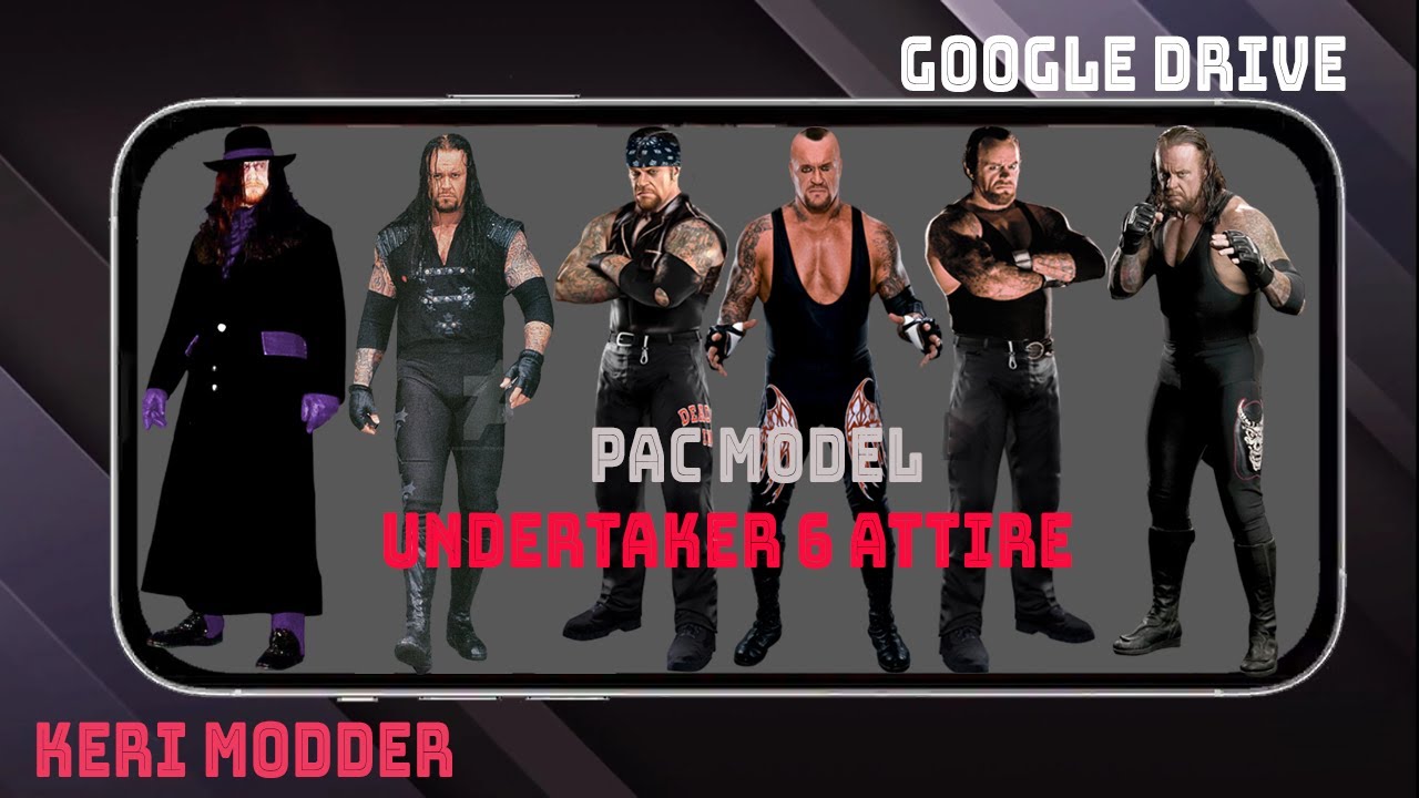 UNDERTAKER 6 ATTIRE MOD PAC MODEL & TEXTURES - DOWNLOAD - YouTube