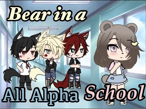 OLD AND CRINGE ✨🐻 Bear in an all Alpha School 🐻✨GLMM // Original Idea (I think) // 🌸 Part 1/? 🌸
