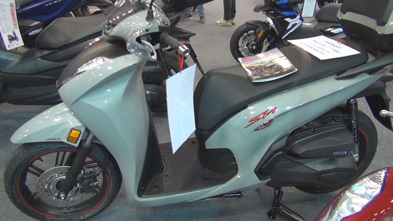 Honda SH 350i (2022) Exterior and Interior - YouTube