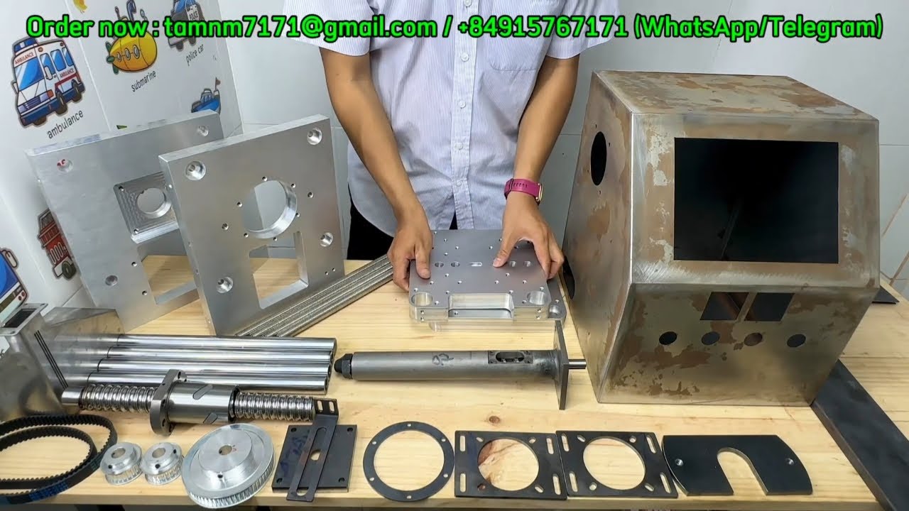 Diy Mini Injection Molding Machine V2 - Part 2 (Assemble) - YouTube