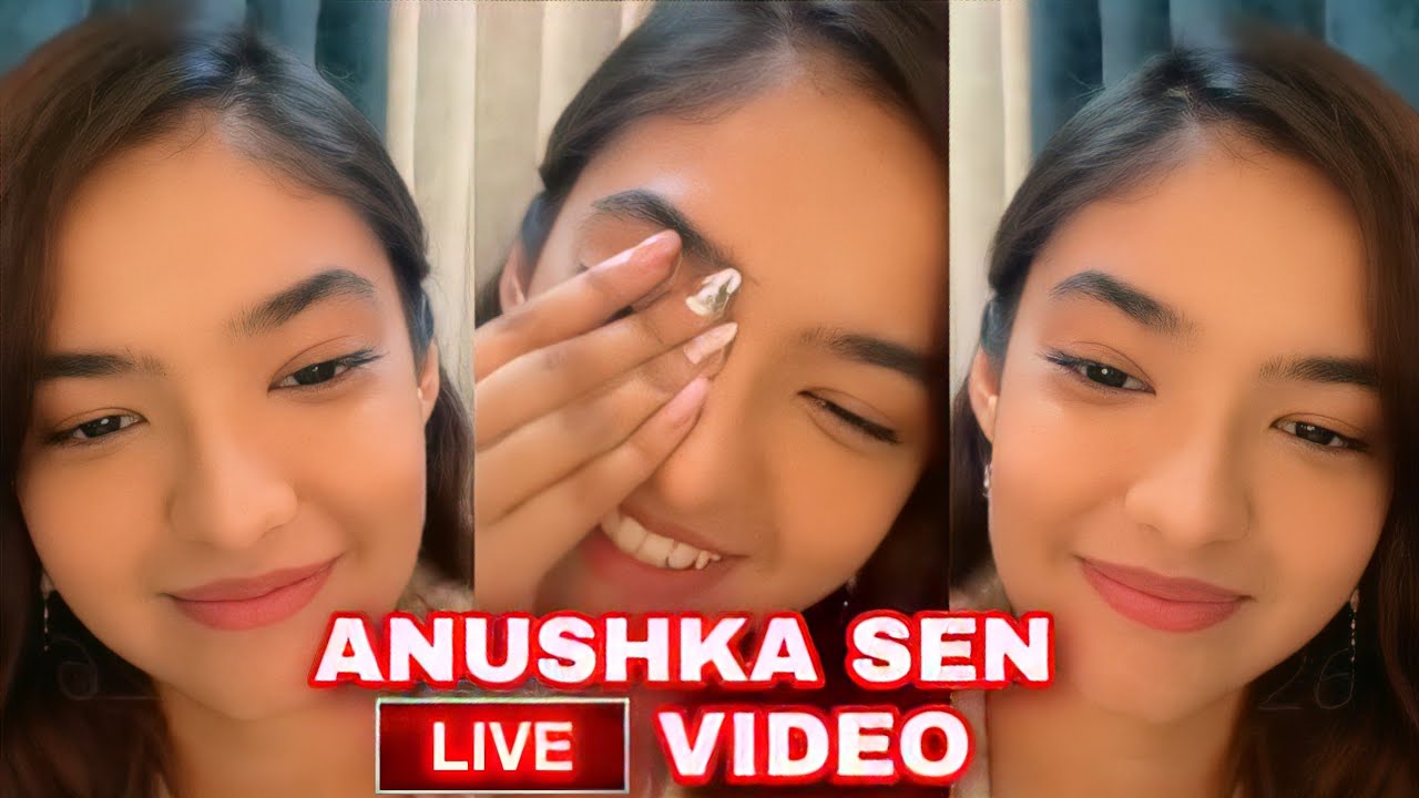 Anushka Sen Live Video __ Anushka Sen Live On Instagram __ Anushka Sen ...