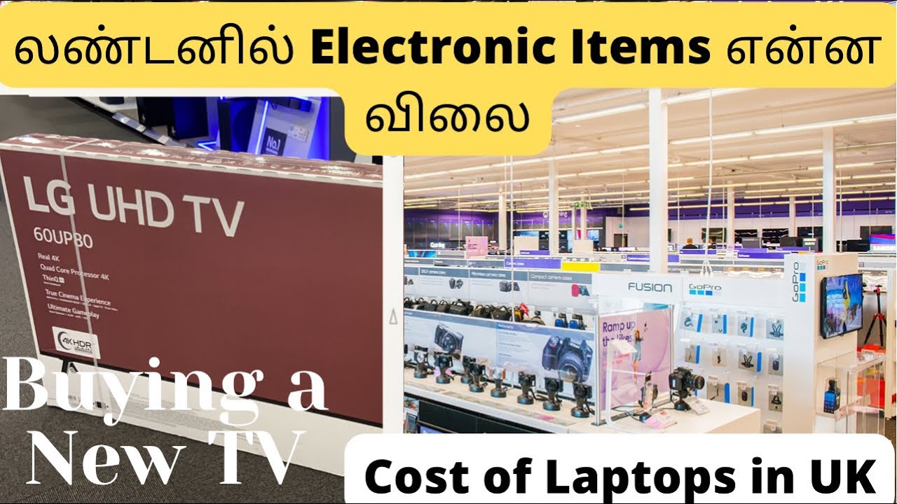 Buying a NEW TV| Electronics store in London| Prices of Electronic ...