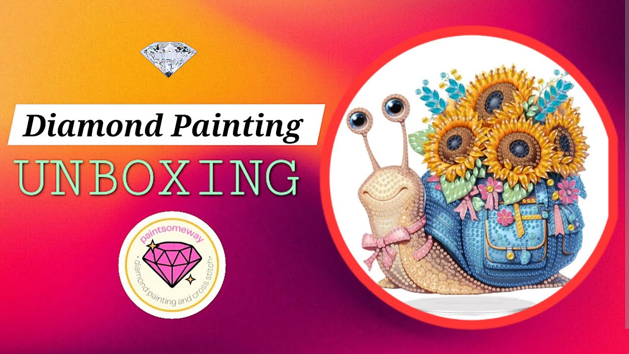 Diamond Painting/Unboxing/PAINTSOMEWAY #diamondpainting #paintsomeway ...
