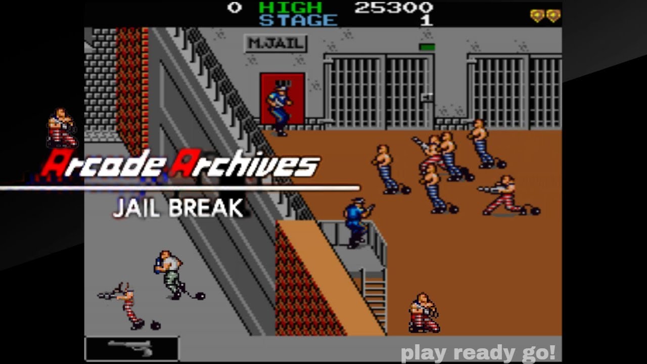 Arcade Archives JAIL BREAK - Amazing! - PLAY READY GO! - YouTube