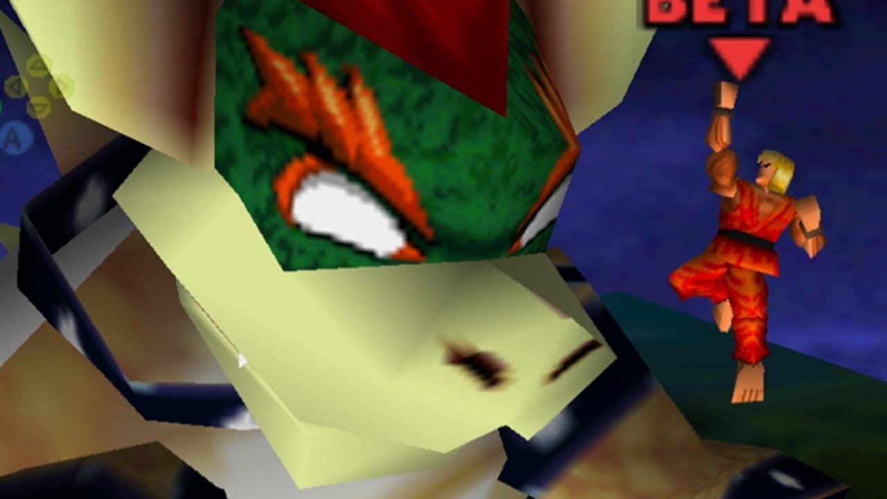 Smash Remix Gameplay - BETA Ken vs Giant Giga Bowser (CPU Level 10 ...