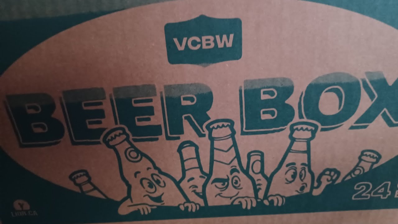 Cracking open another BEER BOX! 24 craft beers from around B.C.! # ...