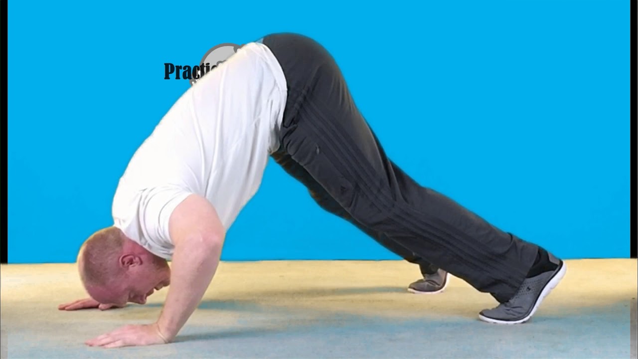 Static BW Pike Push Up - YouTube