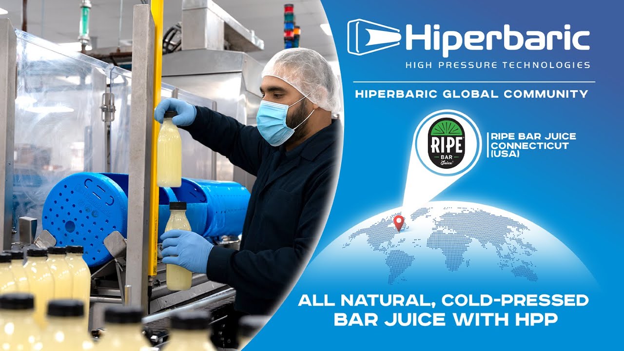 Ripe Bar Juice: Cold-Pressed Mixers Powered by High Pressure Processing ...