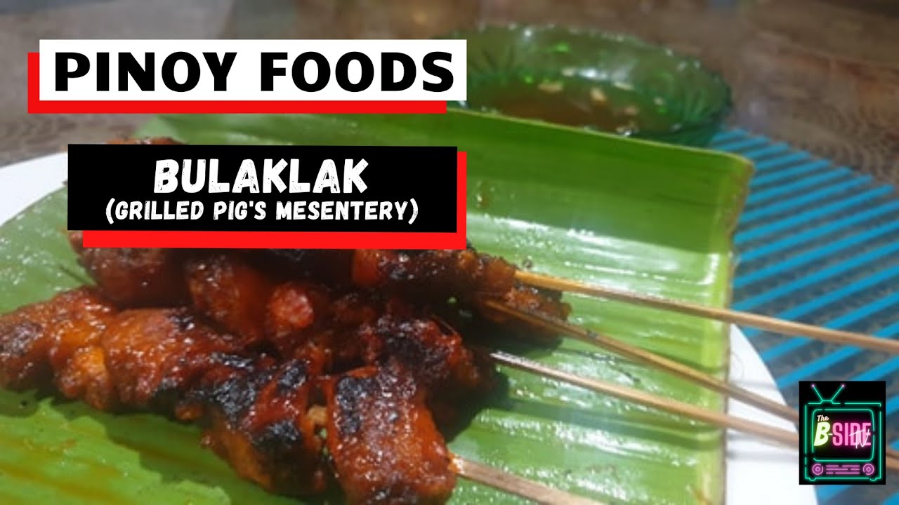 [PINOY FOODS] Chicharon Bulaklak (Grilled Pig's Mesentery) - YouTube