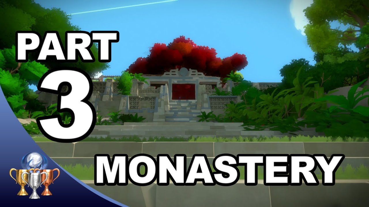 The Witness Walkthrough #3 - Monastery Puzzle Solutions (Activating ...