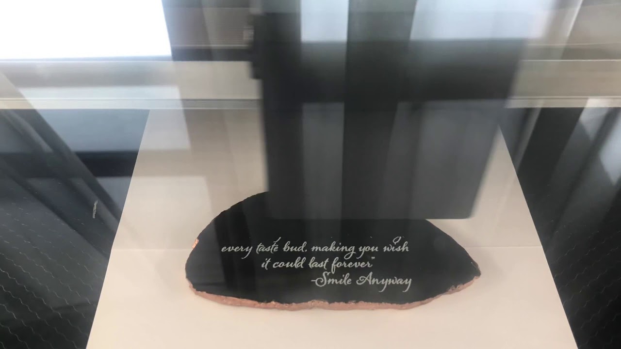 Making Christmas Stones with a Glowforge Laser - YouTube