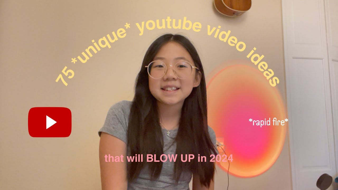 75 *unique* YOUTUBE VIDEO IDEAS that will BLOW UP this year - YouTube