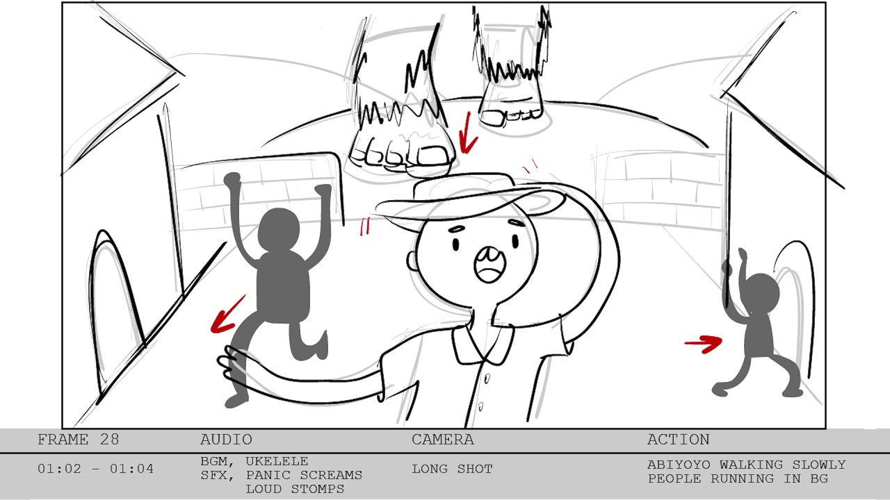 Interactive Media (Adobe Animate) - Abiyoyo Storyboard - YouTube