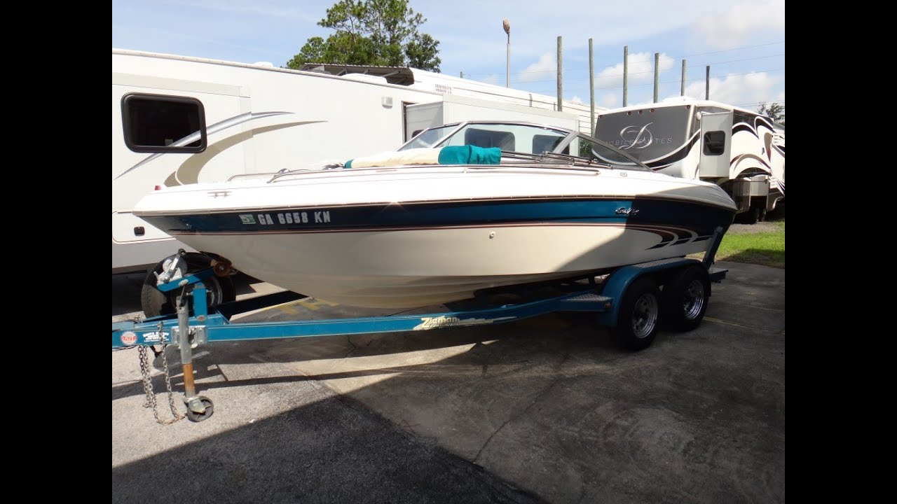 1997 Sea Ray Bow Rider 190 - YouTube