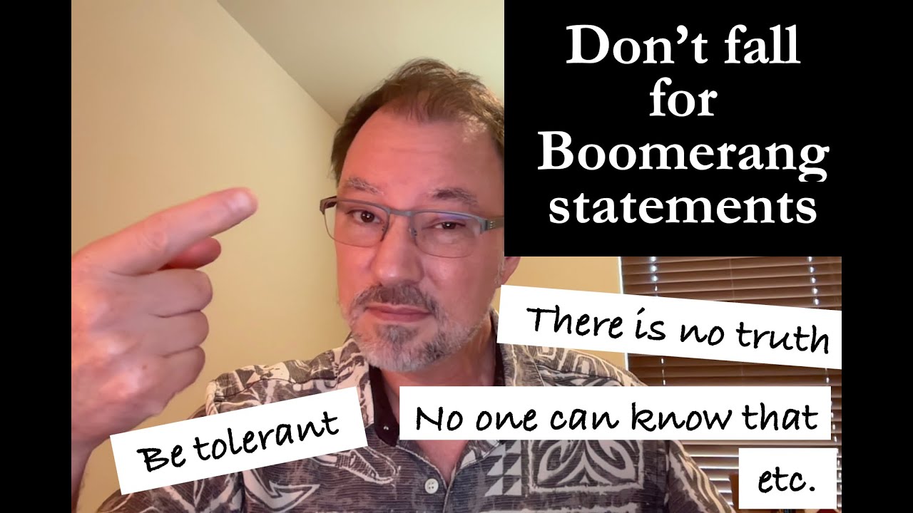 4_Don't fall for "Boomerang" statements - YouTube