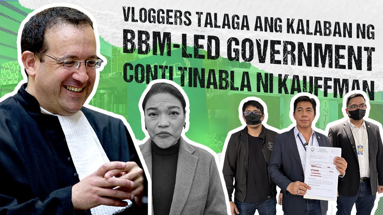 Vloggers talaga ang kalaban ng BBM-Led Government, Conti Tinabla ni ...