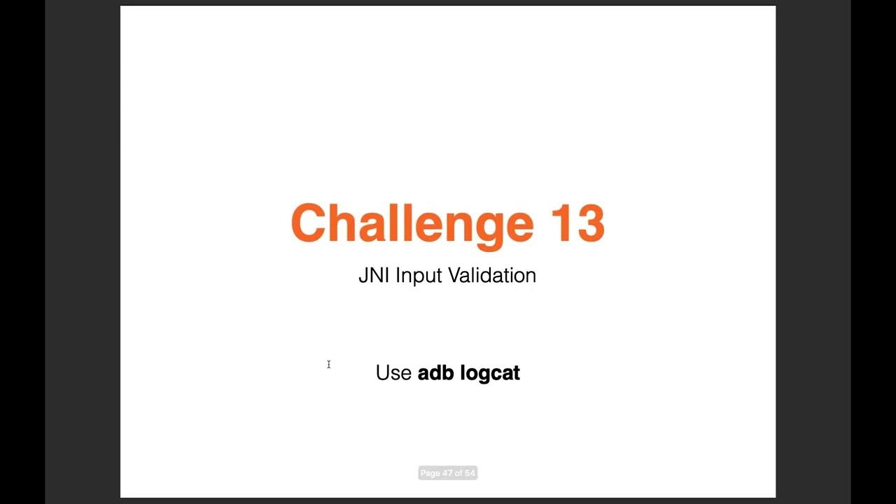 Input Validation Issues 3 - YouTube