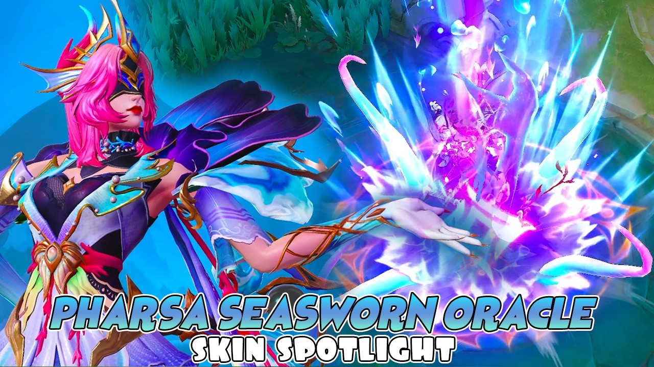 Pharsa NEW SKIN | Seasworn Oracle Skin Spotlight - YouTube