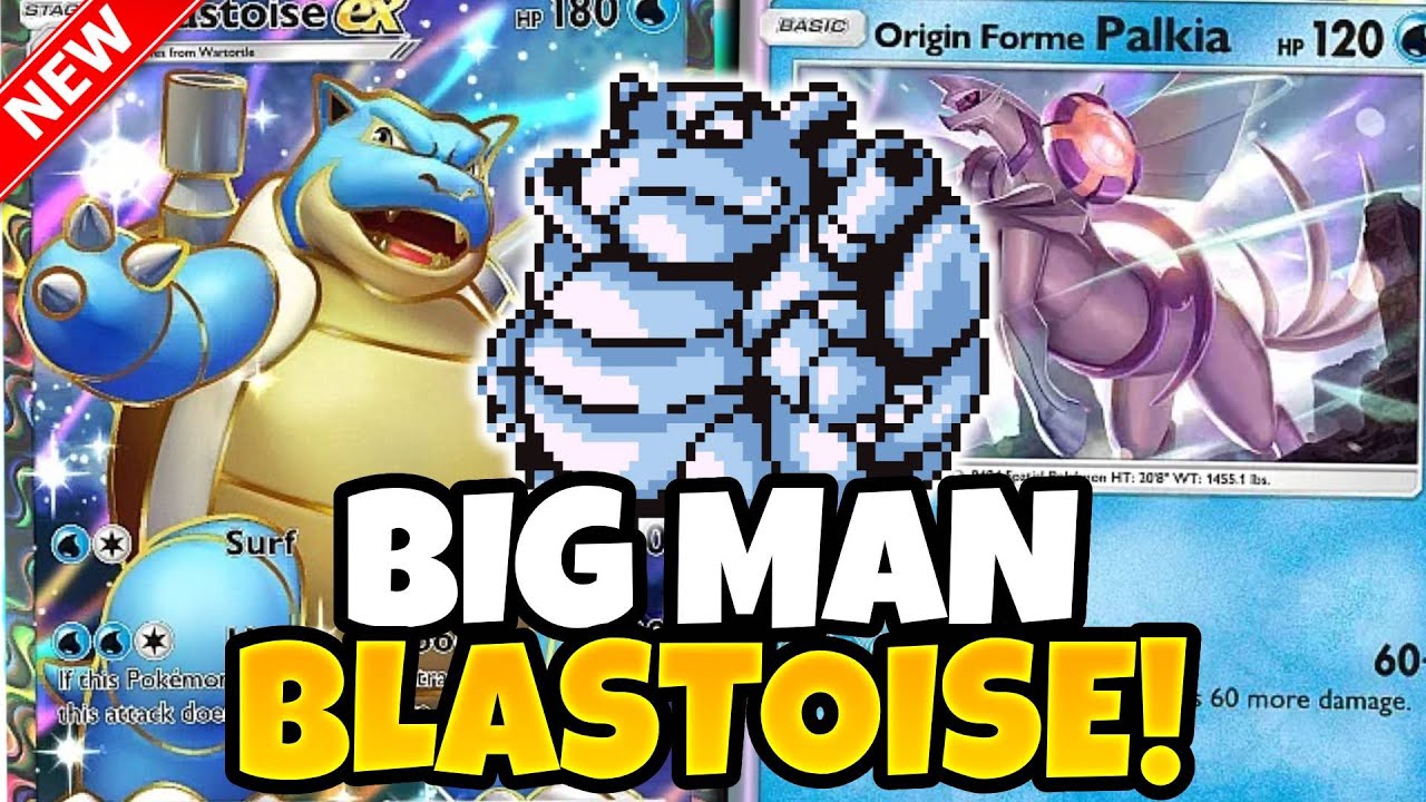 BIG MAN BLASTOISE DECK IS INSANE | Pokemon TCG Pocket - YouTube