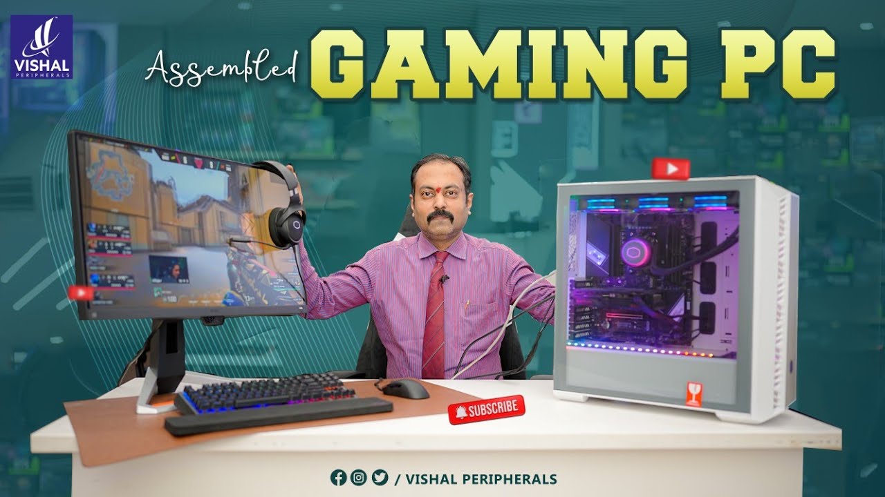 High Speed Assembled Gaming PC | Exclusive at Vishal Peripherals - YouTube
