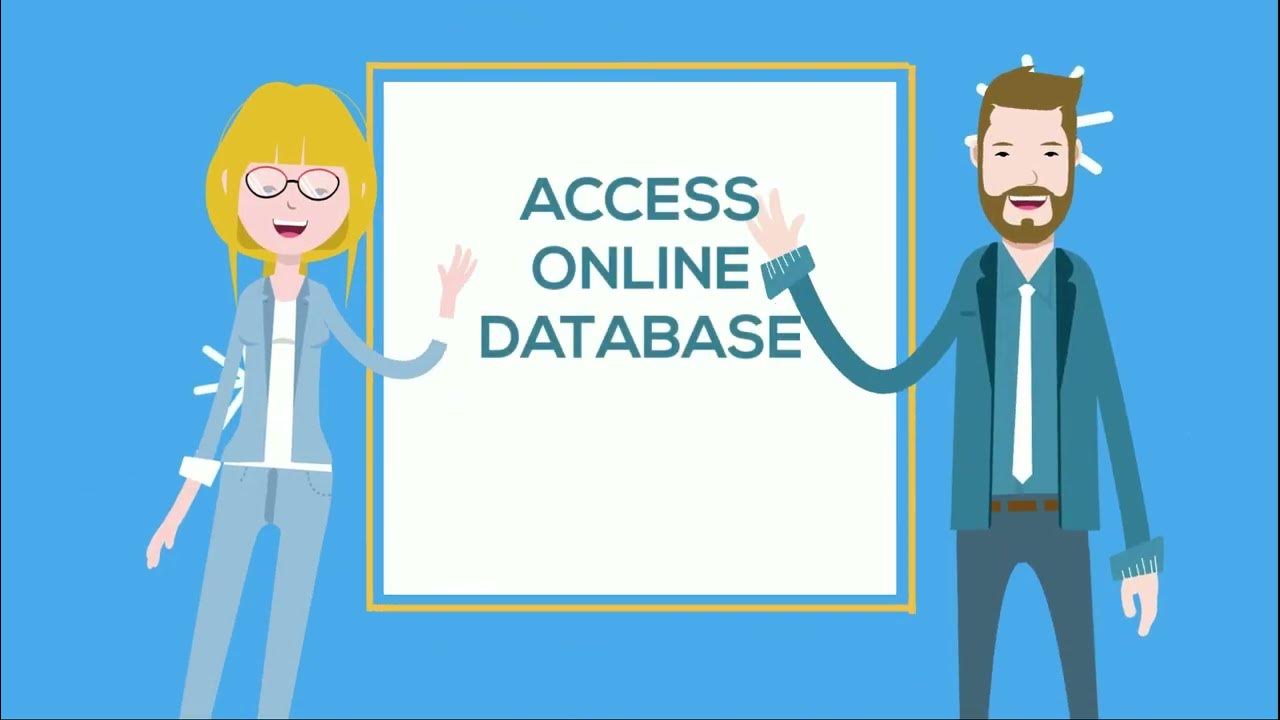 Guideline on how to access library database. - YouTube