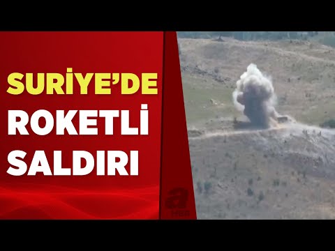 Suriye'de roketli saldırı! Tel Abyad'daki kontrol noktasında 4 asker hafif yaralandı | A Haber