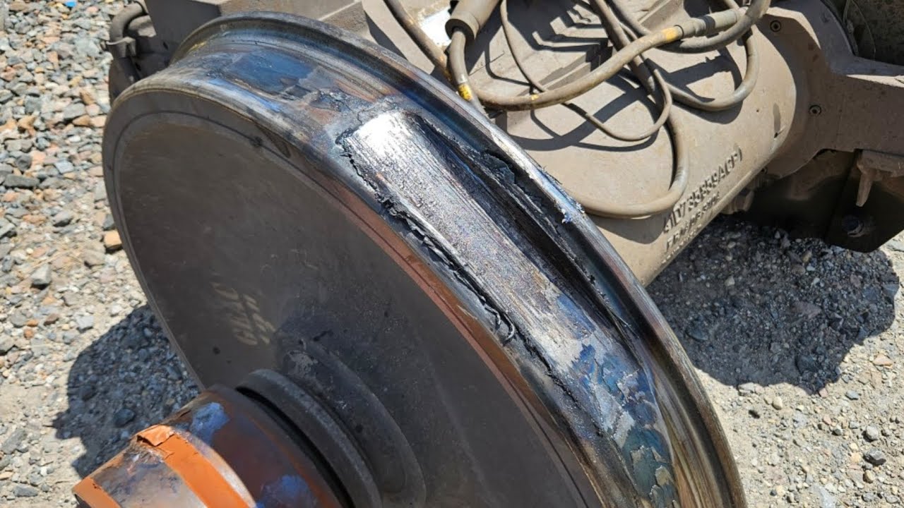 How To Change a Flat Tire on a Train - YouTube