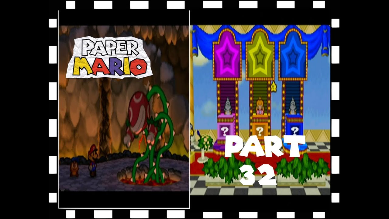 Paper Mario Part 32 - Lava Piranha & Game Shows - YouTube
