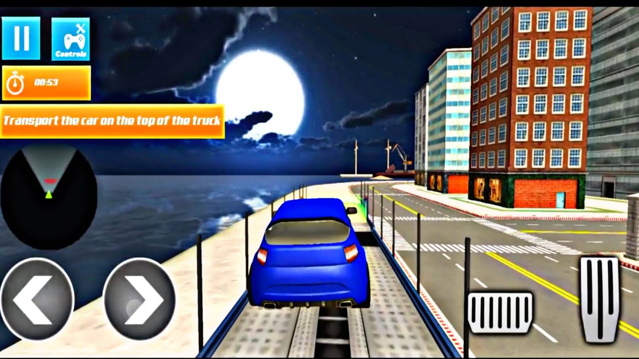 Car Transporter Truck Simulator-Carrier Truck Game _ Best Car ...