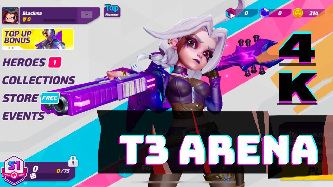 T3 Arena 4k gameplay - YouTube