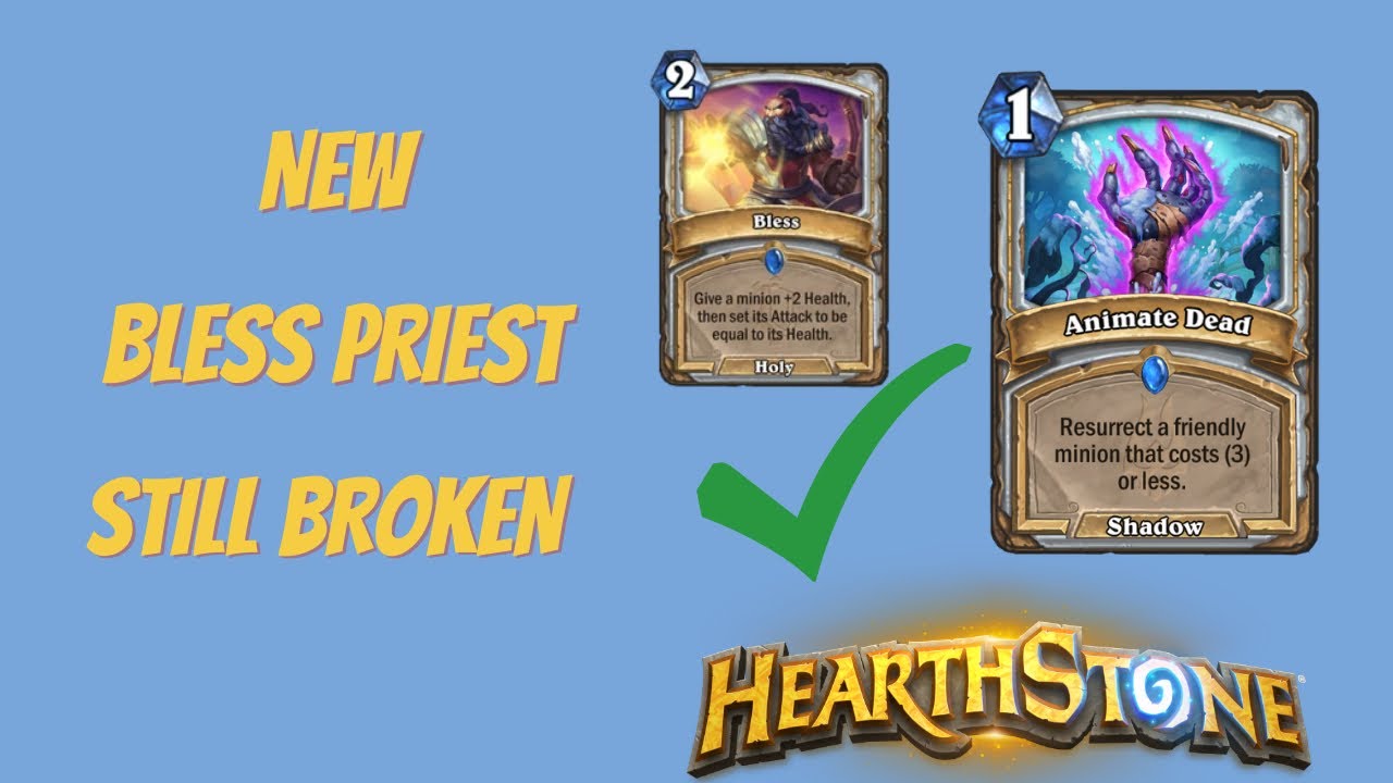 Bless Priest in March of the Lich King | Hearthstone - YouTube