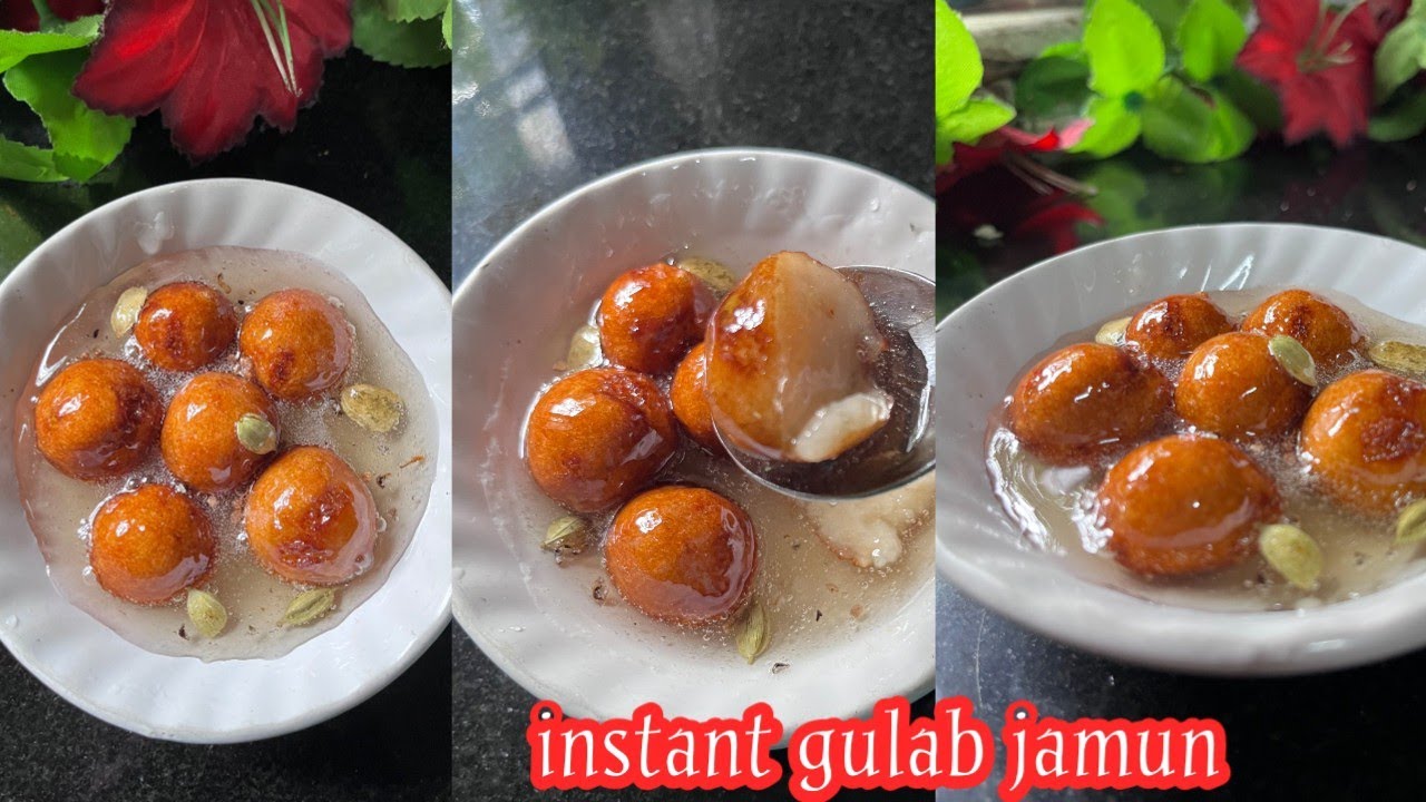 😍😋 ഇത് വരെ കഴിക്കാത്ത രുചിയിൽ Instant bread gulab jamun recipe #viral # ...