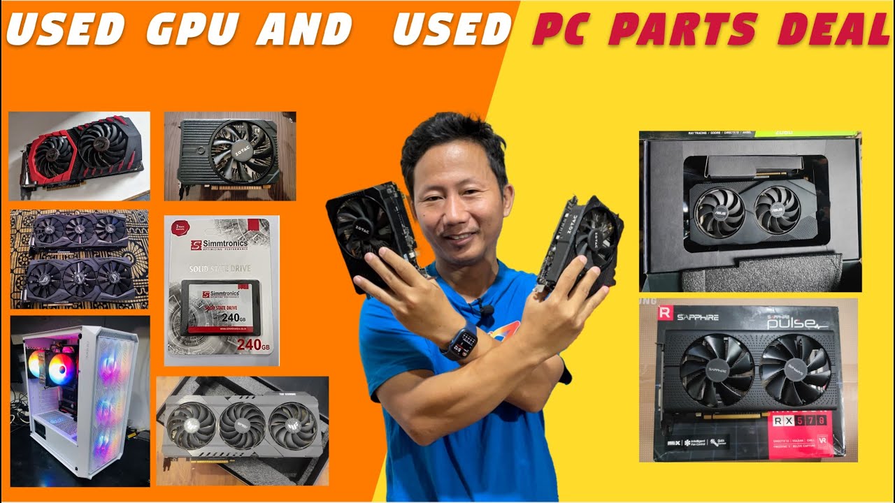 Nehru Place se bhi Tagdi Price Used Second Hand GPU Graphics Card aur ...