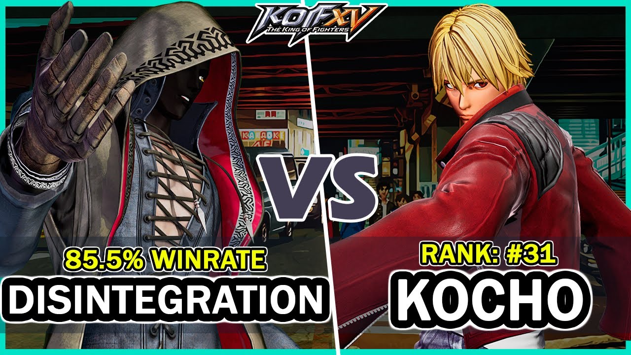 KOF XV 🔥 Disintegration (Kukri/Nakoruru/Shun'ei) vs Shinobu Kocho (Rock/Yashiro/Clark) 🔥 Steam ...