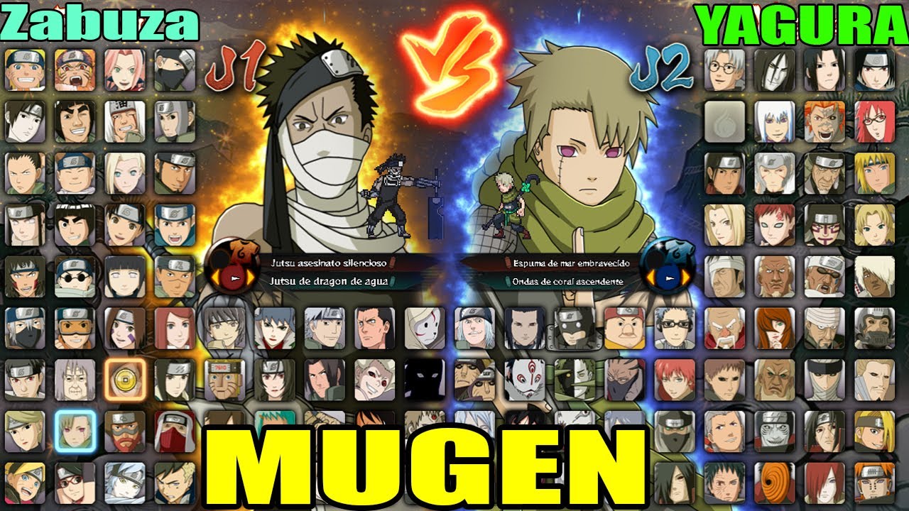 Zabuza Vs Everyone -NARUTO MUGEN - YouTube