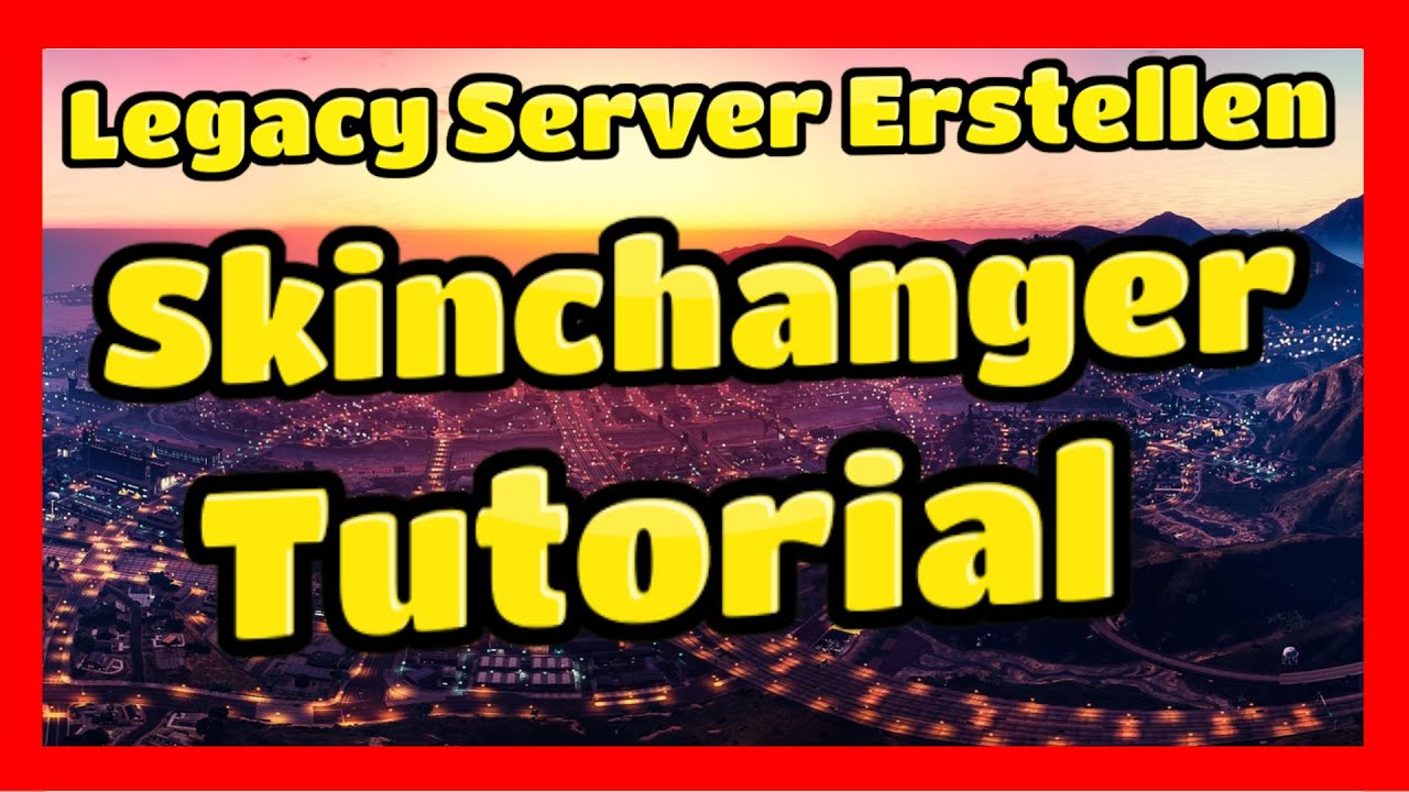 Fivem ESX Legacy Server Erstellen # 14 // Fivem Skinchanger Tutorial ...