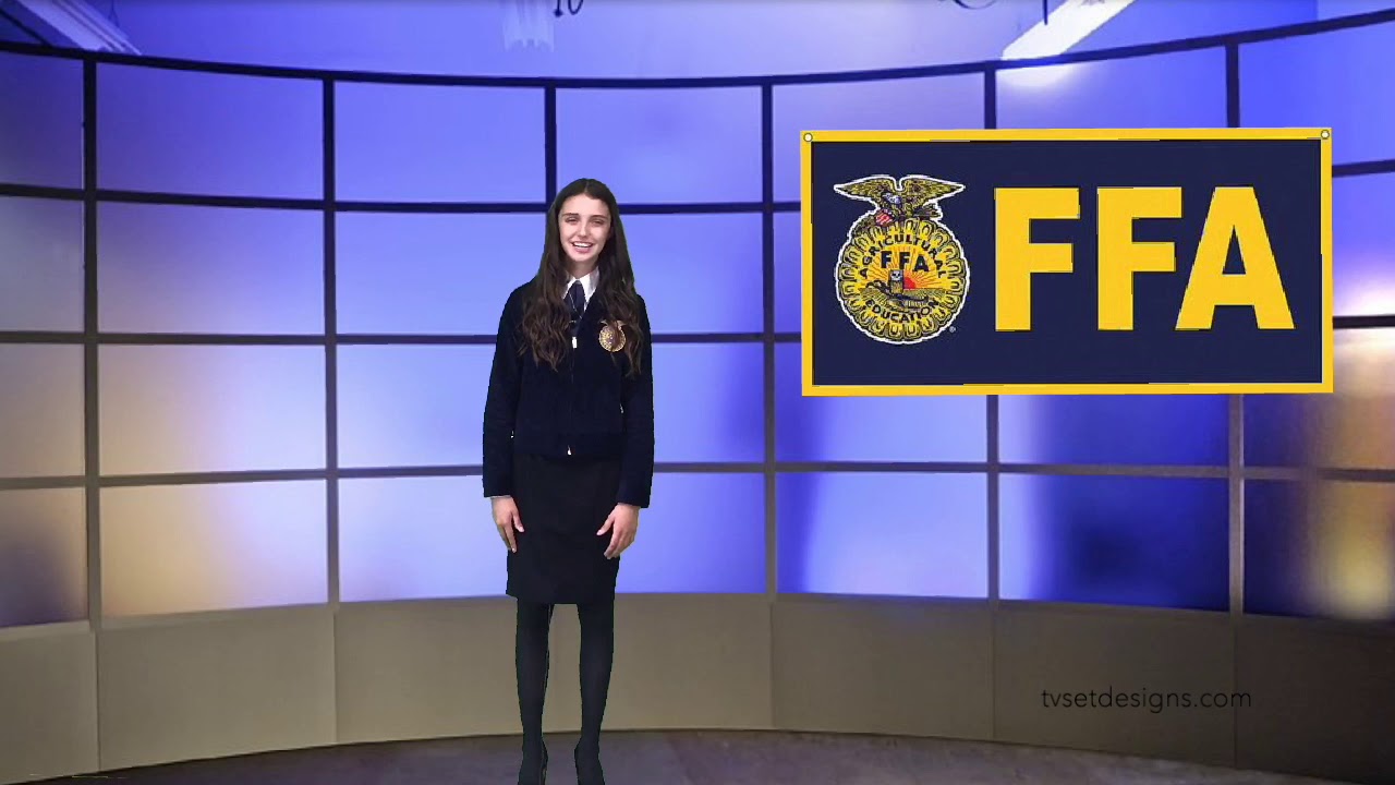 Charlize FFA Creed Speaking Contest 2020 - YouTube