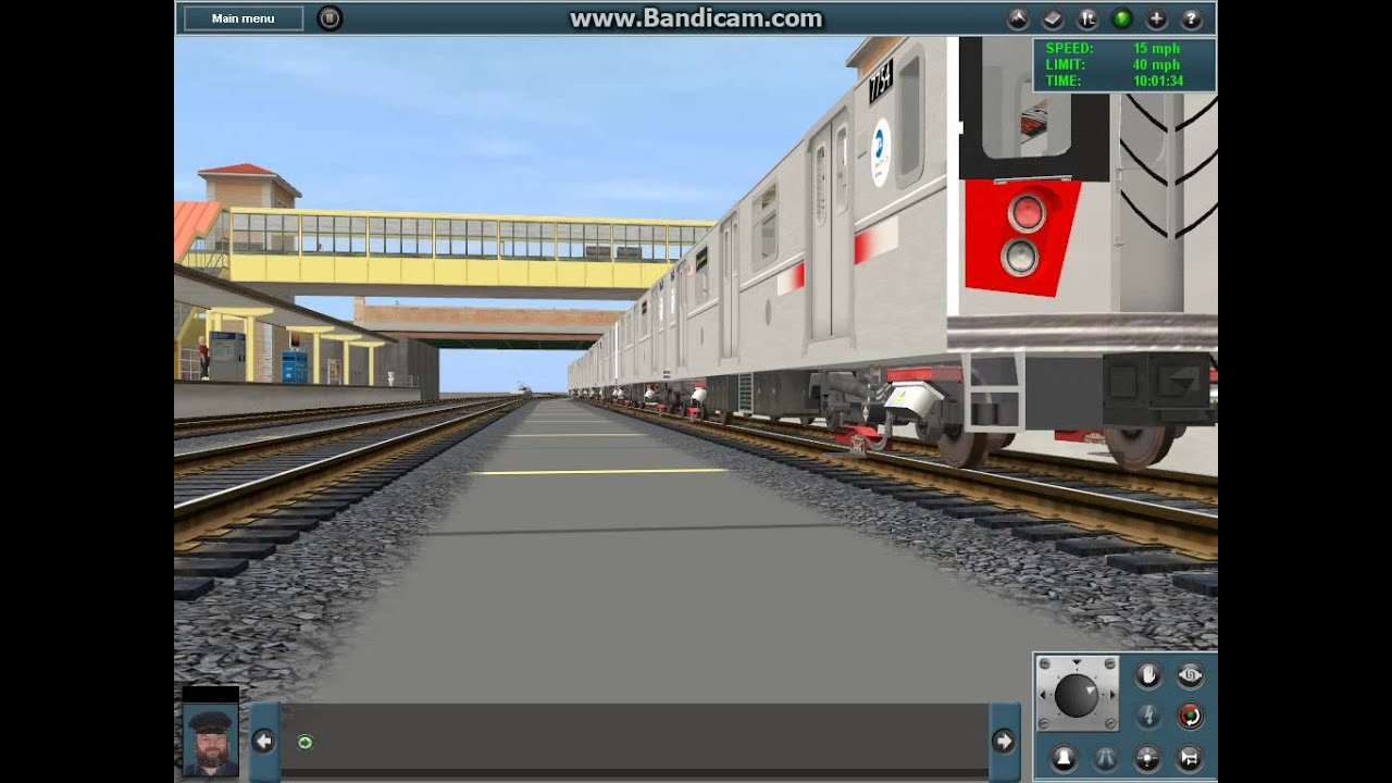 Trainz 12: Betsy Head Park Bound R142A (4) Train Departing Osborn ...