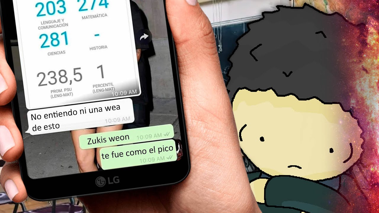 POV: Eres el Mauri y te fue como el PICO en la PAES - YouTube