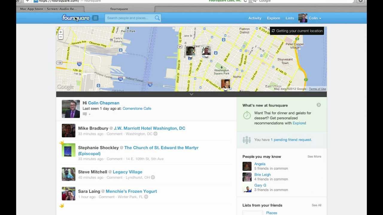 Digital Formation Quick How To: Setting Up a Foursquare Location - YouTube