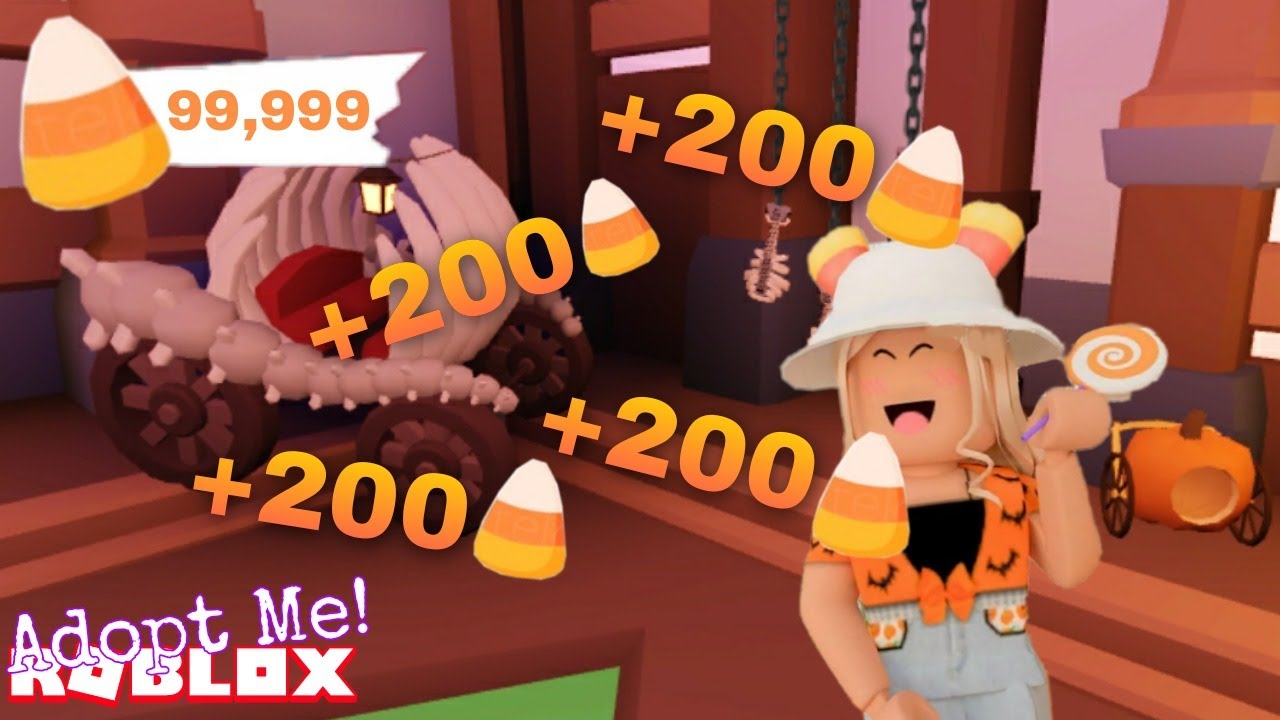 🍬The FASTEST AND EASIEST Way To Earn CANDY In Adopt Me HALLOWEEN EVENT🍬 ...