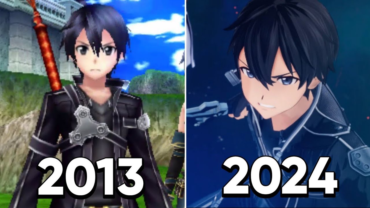 Evolution of Sword Art Online Games (2013-2024) - YouTube