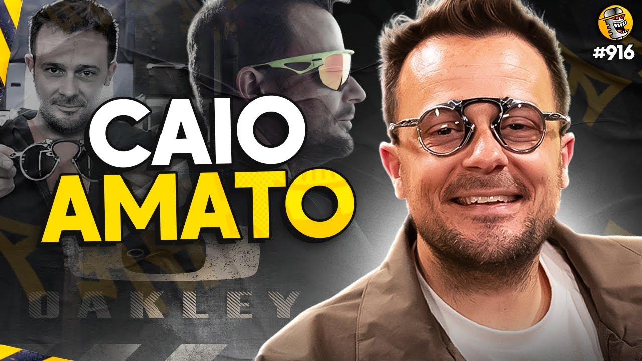CAIO AMATO (PRESIDENTE GLOBAL DA OAKLEY) - Podpah #916 - YouTube