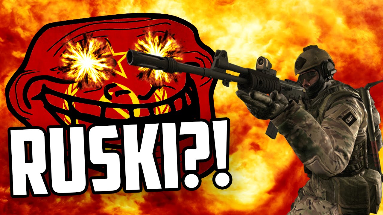 CS:GO Troll - RUSKI?! - YouTube