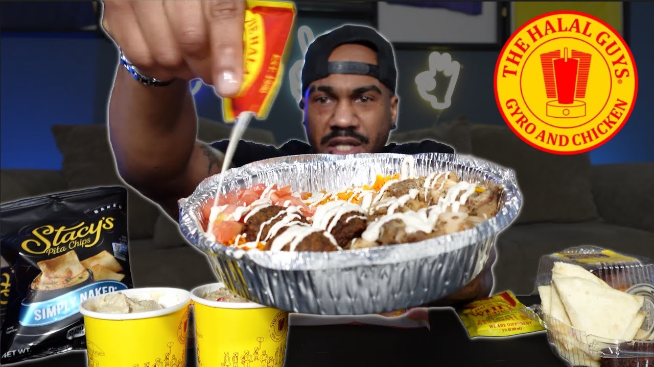 Trying Halal Guys! (New Menu) - YouTube